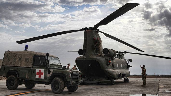 The British Red Cross and the Geneva Convention emblem