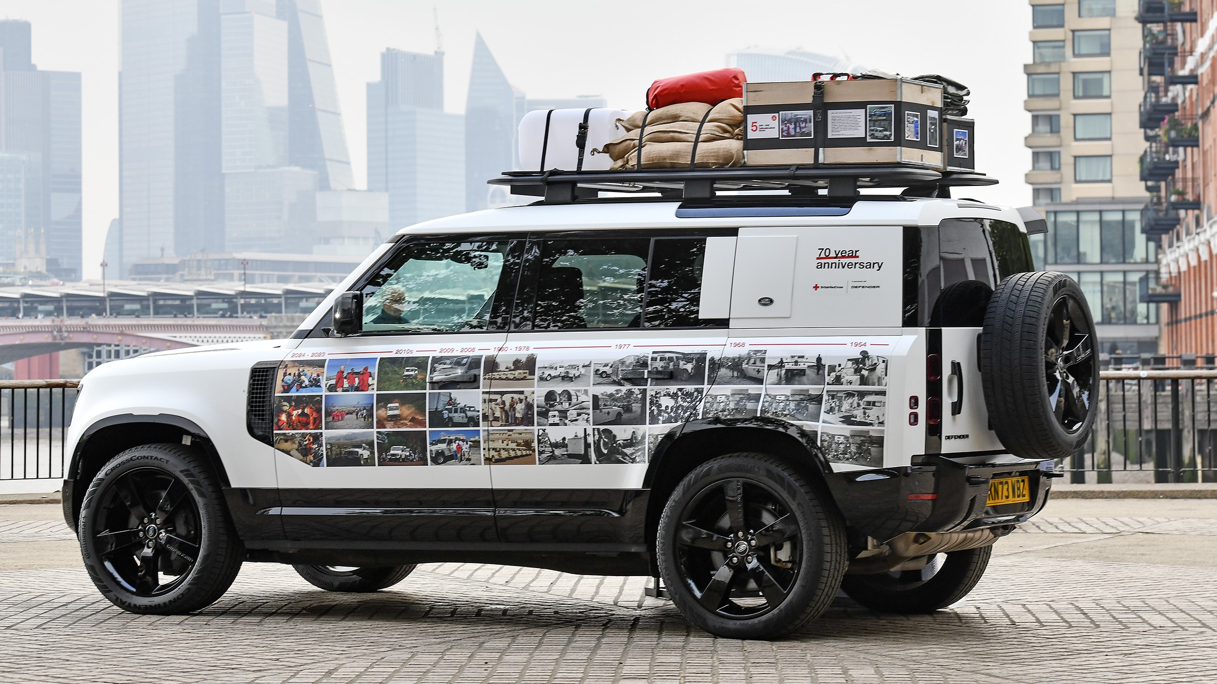 British Red Cross and Defender celebrate 70 year partnership