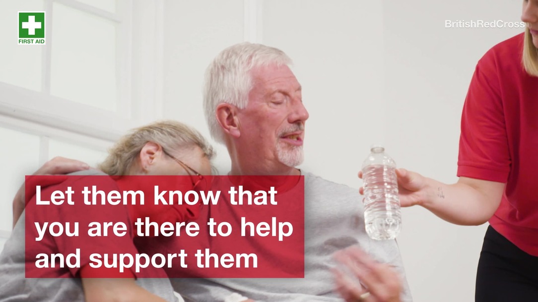 Learn first aid for emotional distress | British Red Cross