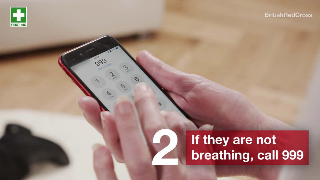 Learn first aid for someone unresponsive and not breathing