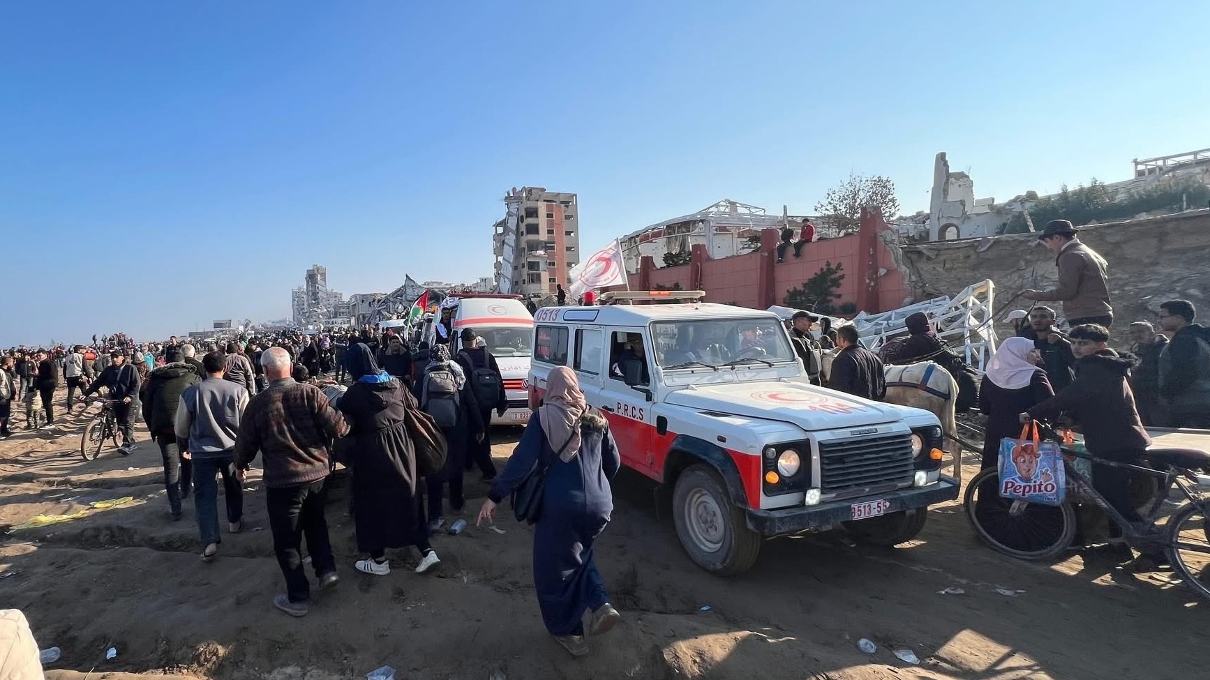 Humanitarian support in Israel, Gaza and the West Bank